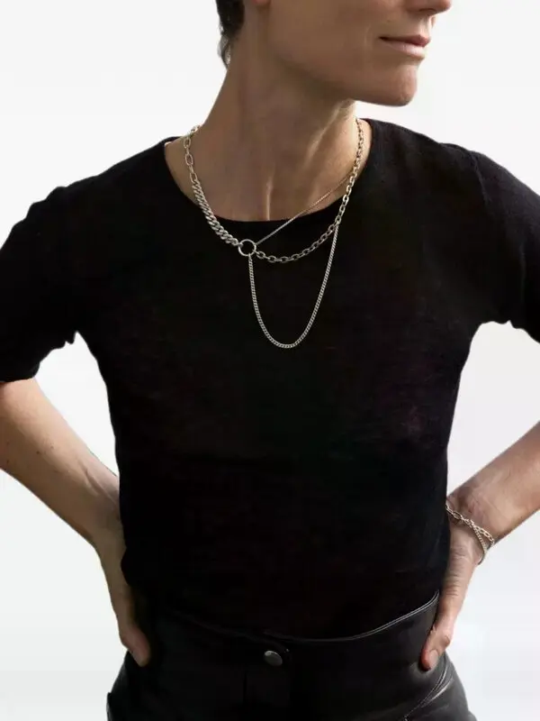 Saskia Diez Mixmatch Chain Necklace - Silver