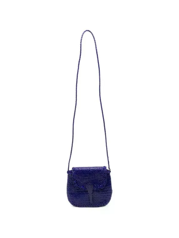 Dragon Diffusion Mini City Leather Crossbody Bag - Blue