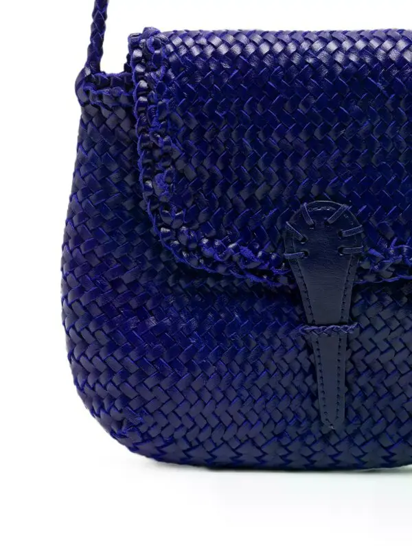 Dragon Diffusion Mini City Leather Crossbody Bag - Blue