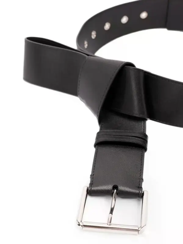 Givenchy Knot-detail Leather Belt