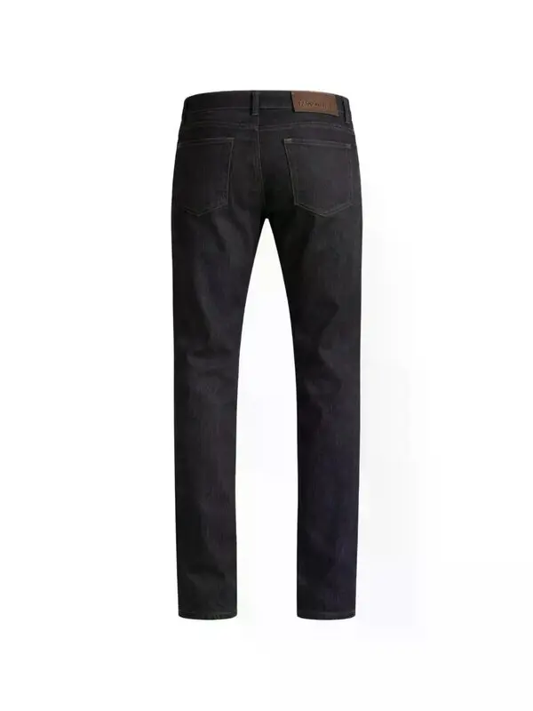 Pal Zileri Logo-patch Straight-leg Jeans