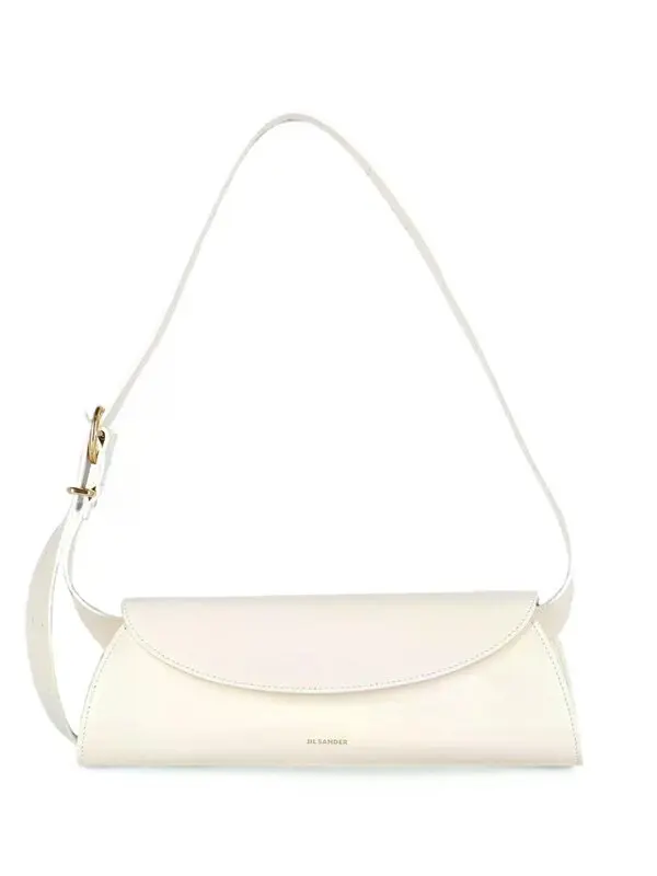 JIL SANDER Small Cannolo Shoulder Bag - Neutrals