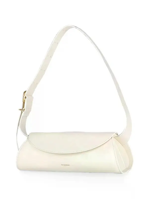 JIL SANDER Small Cannolo Shoulder Bag - Neutrals