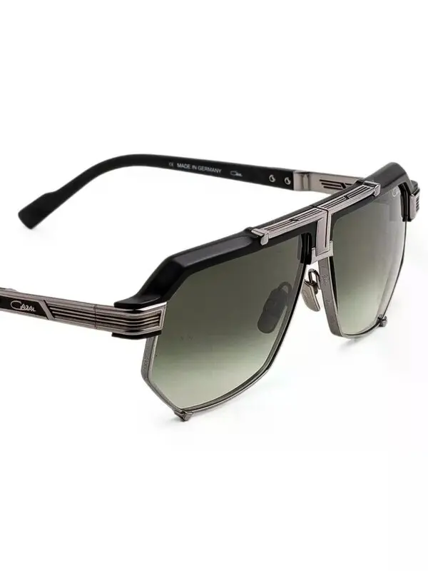 Cazal Geometric Frame Sunglasses