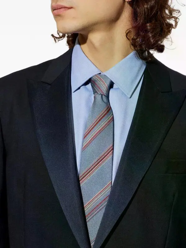 Paul Smith Diagonal Stripe Silk Tie