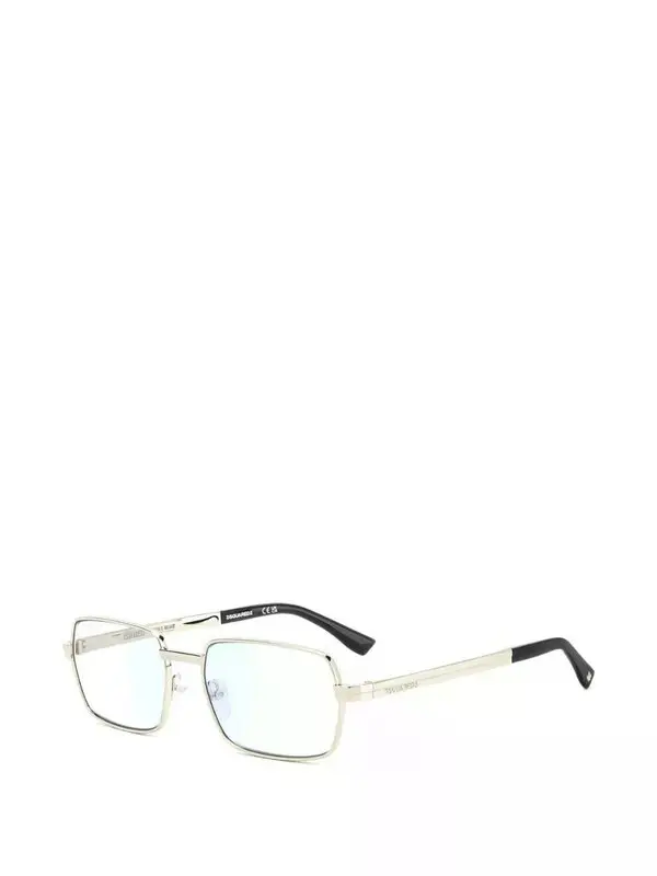 Dsquared2 Logo-engraved Rectangle-frame Glasses