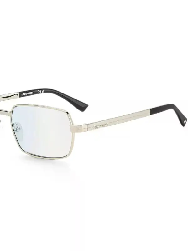 Dsquared2 Logo-engraved Rectangle-frame Glasses