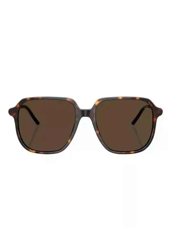 Moncler Cylin Square-frame Sunglasses - Brown