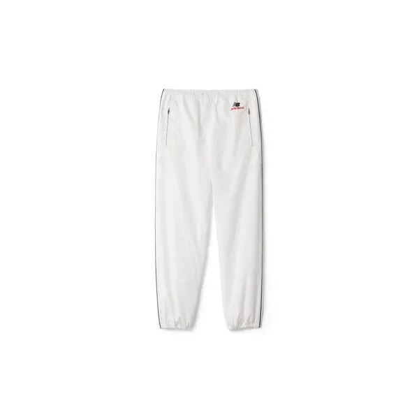 Miu Miu Technical Poplin Joggers With Embroidered Logo