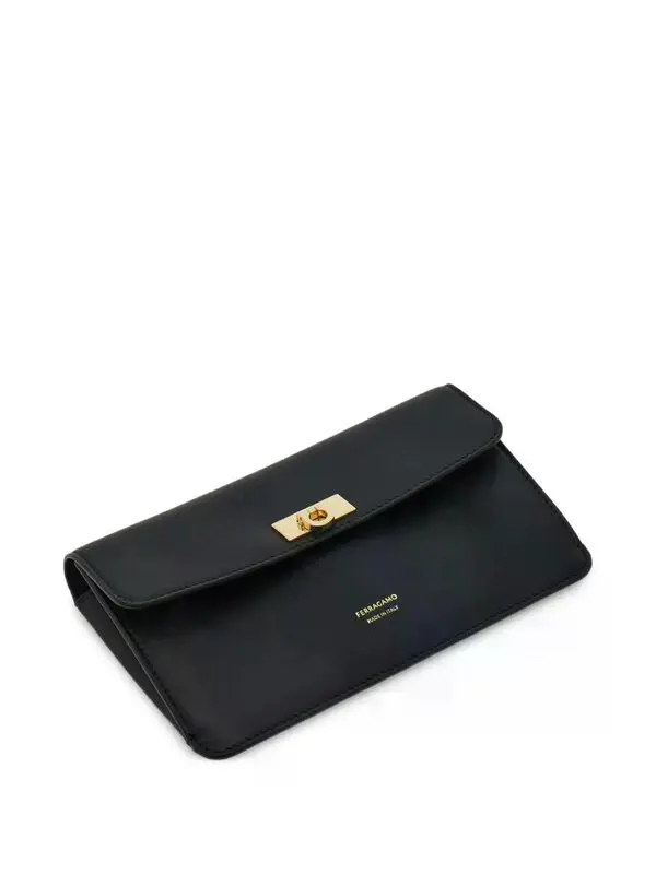 FERRAGAMO Flat Gancini Mini Bag