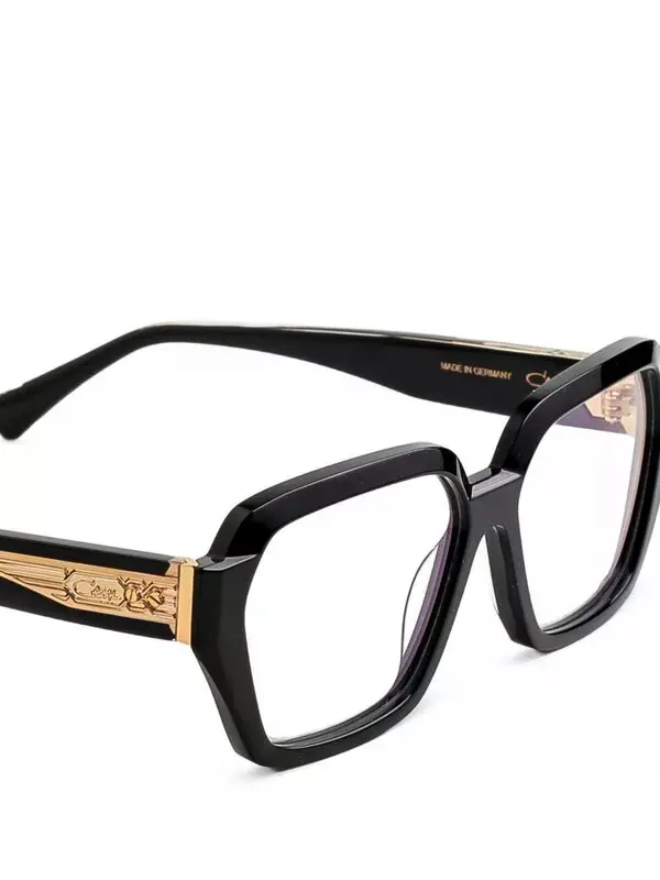 Cazal Geometric Frame Eyeglasses