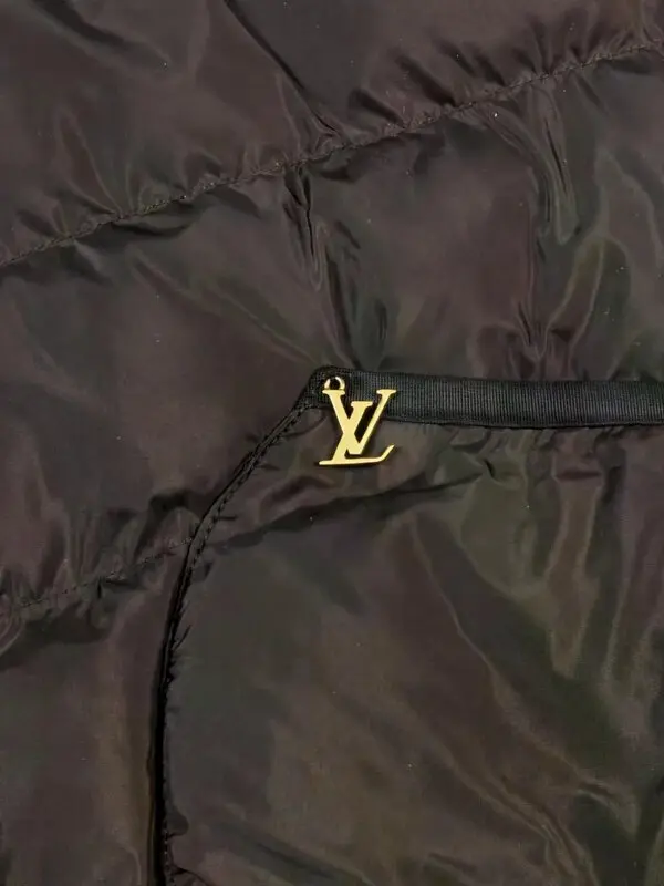 LOUIS VUITTON Monogram Hooded Reversible Jacket