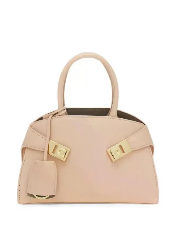 FERRAGAMO Hug Handbag - Neutrals