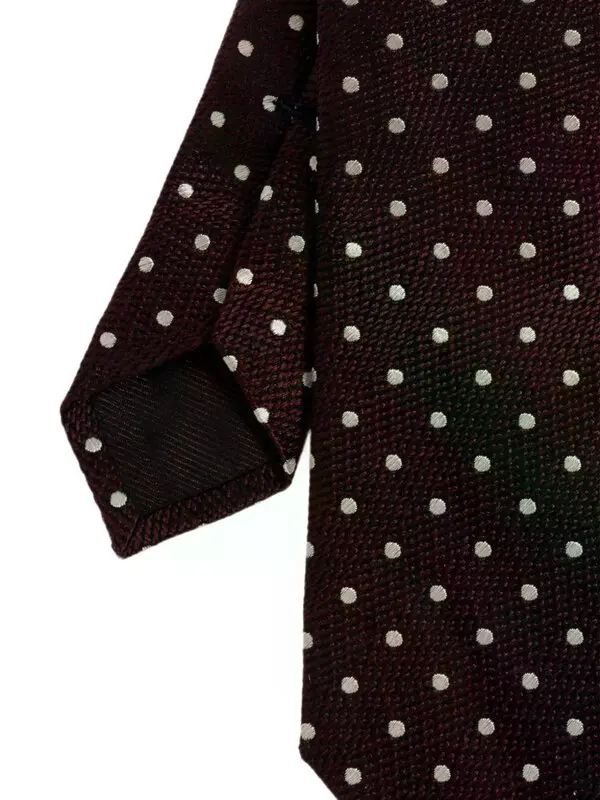 TOM FORD Polka-dot Silk Neck Tie