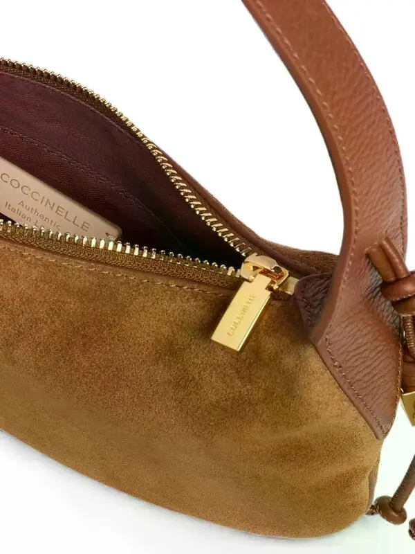 COCCINELLE Small Suede Shoulder Bag