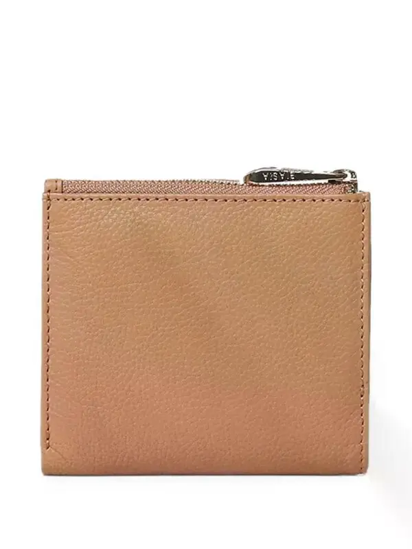BIASIA Logo-plaque Pebbled Wallet