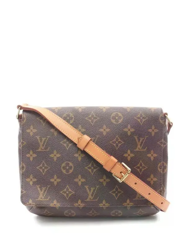 LOUIS VUITTON Monogram Canvas Musette Tango Cross Body Bag