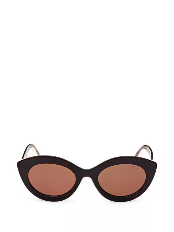 Emilio Pucci Cat-eye Sunglasses With Tortoiseshell Effect - Brown