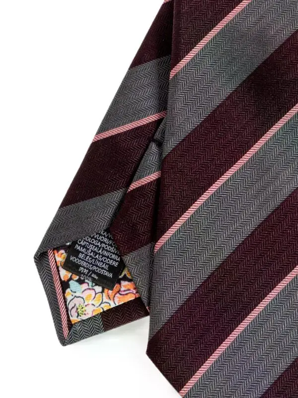 Paul Smith Striped Neck Tie