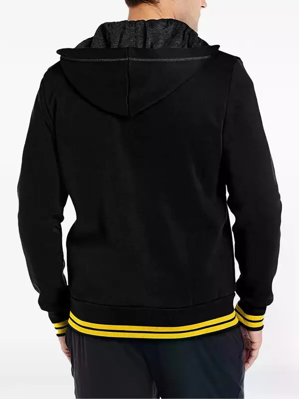 PUMA Logo Print Zip-up Sweatshirt