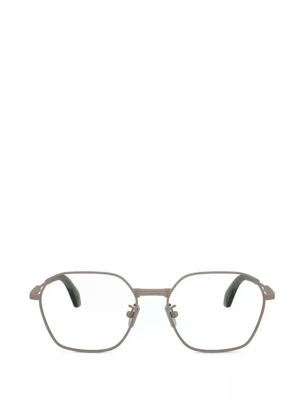 Moncler Geometric Frame Eyeglasses