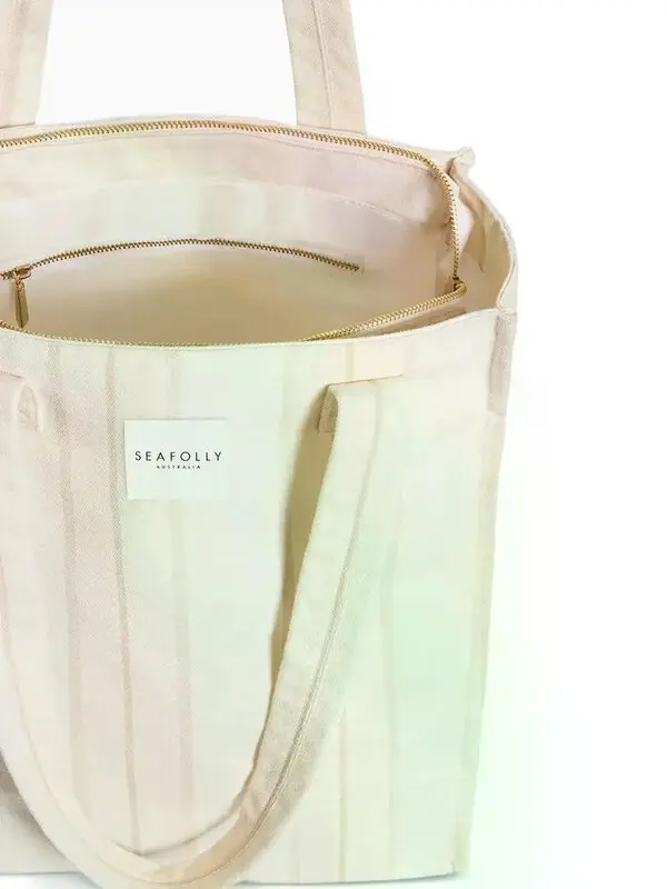 Seafolly Aurora Striped Tote Bag