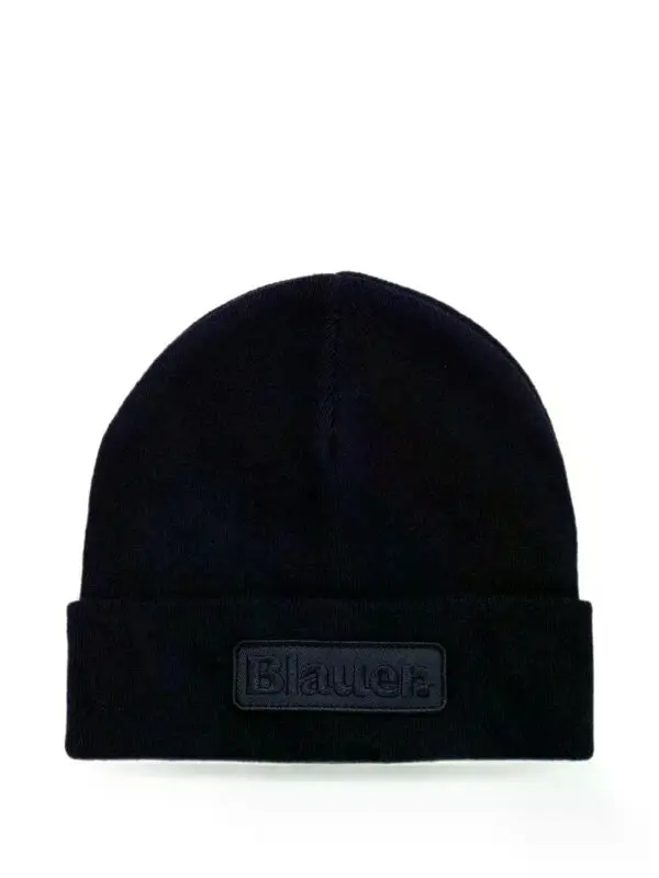 BLAUER. Cheshire Beanie Hat - Blue