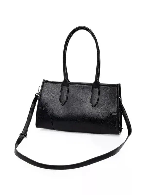 SILVIAN HEACH Crinkled-effect Charm Detail Tote Bag