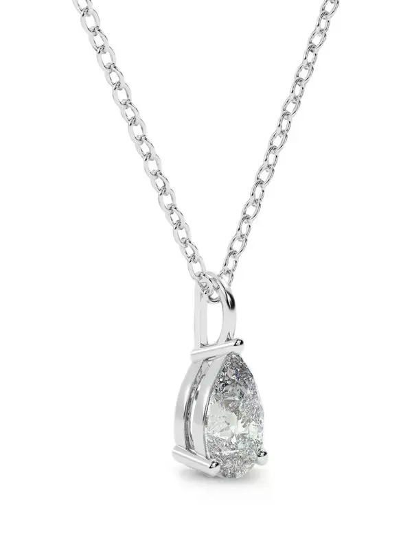 DIAMOND ESSENTIALS Pear-cut Diamond Necklace