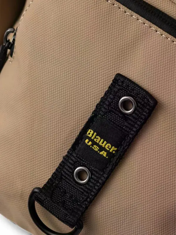 BLAUER. Logo Print Backpack