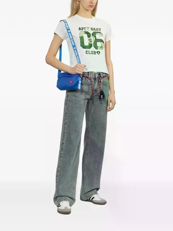 AAPE BY *A BATHING APE Mini Heart Patch Bag
