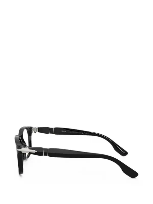 Persol Square Frame Eyeglasses - Black