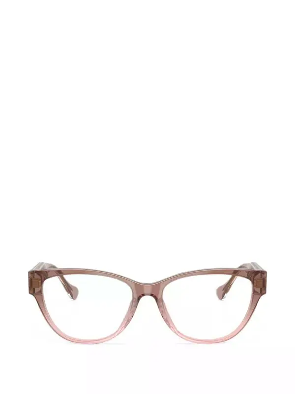 Versace Medusa Cat-eye Frame Eyeglasses - Pink