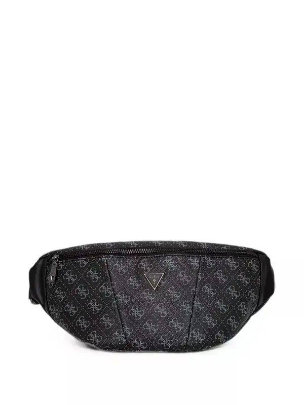 Guess Logo Print Belt Bag - Black