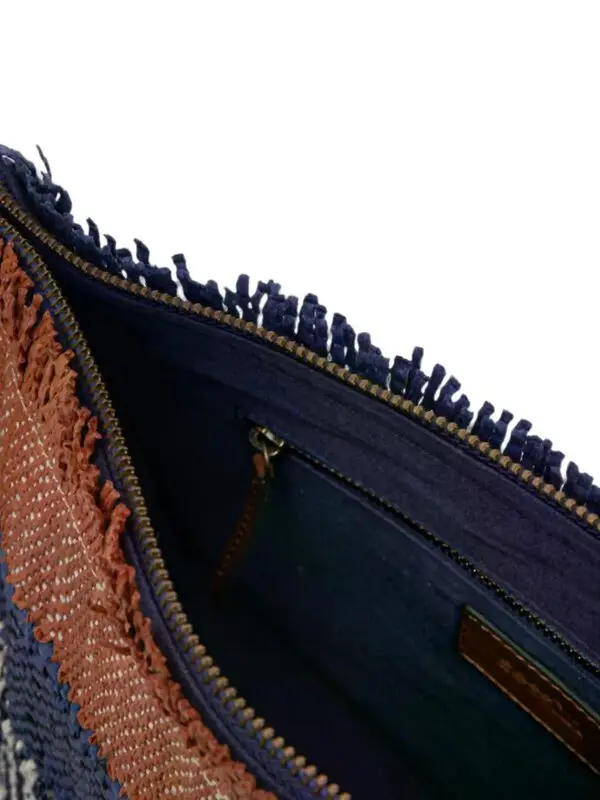 SESSUN Farawa Patchwork Fringed Shoulder Bag