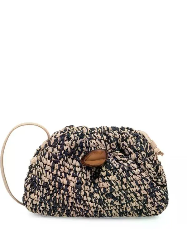 SESSUN Clutch Bag With Woven Design