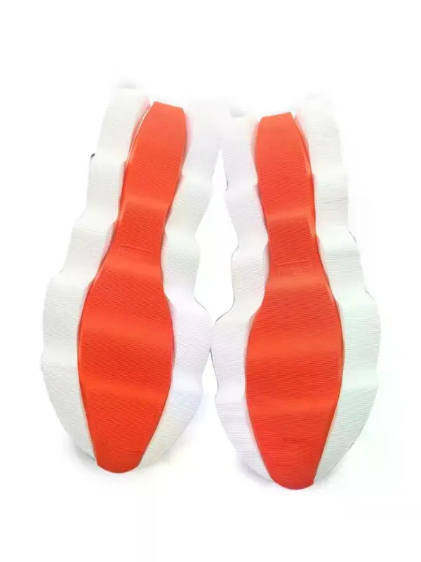 Hermès Knit Fabric Slip-on Sneakers