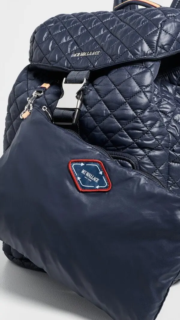 Mz Wallace Metro Quilted Diaper Backpack