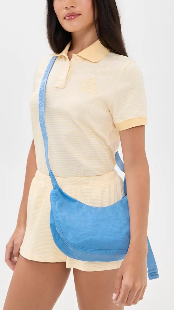 Baggu Small Nylon Crescent Shoulder Bag