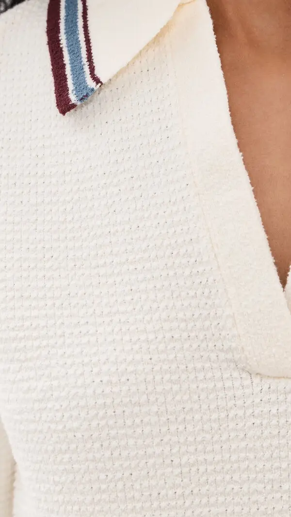 Veronica Beard Quinelle Knit Polo
