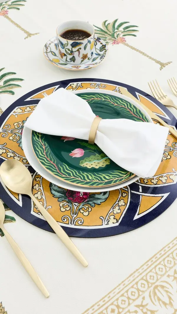 La DoubleJ Set Of 2 Disk Placemats