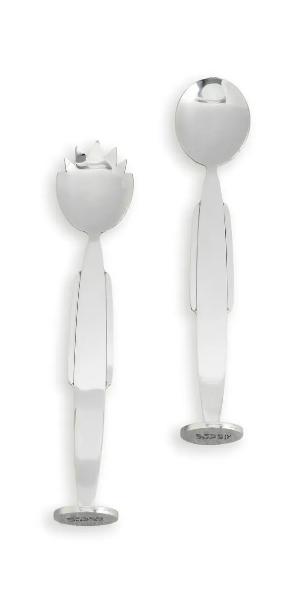 DUSEN DUSEN Stainless Steel Serving Utensils - Silver