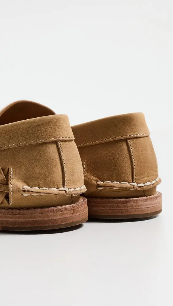 Sperry Gold Cup Woven Penny Loafers