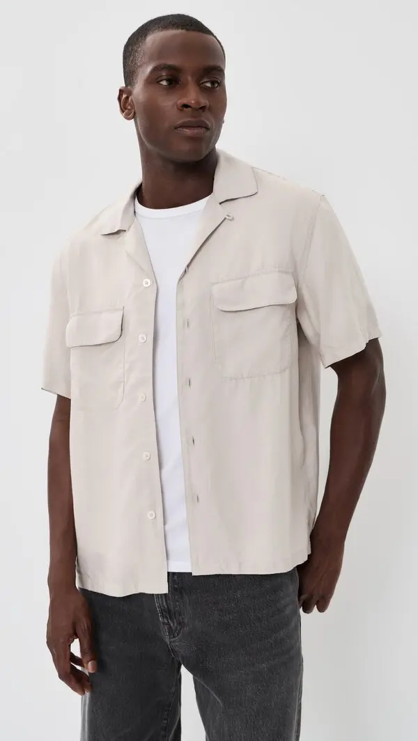 Madewell Short Sleeve Tencel Shirt