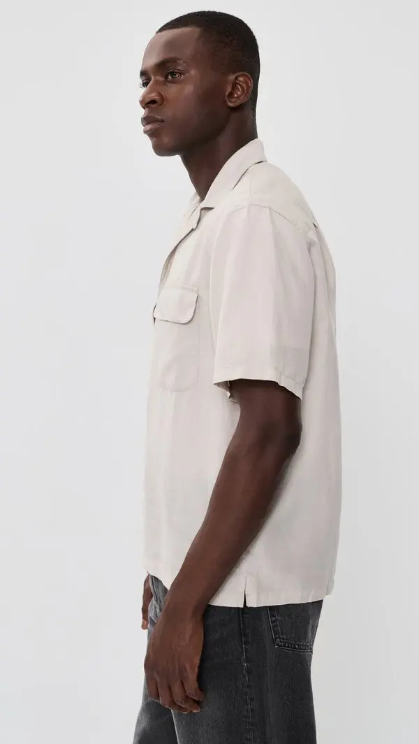 Madewell Short Sleeve Tencel Shirt