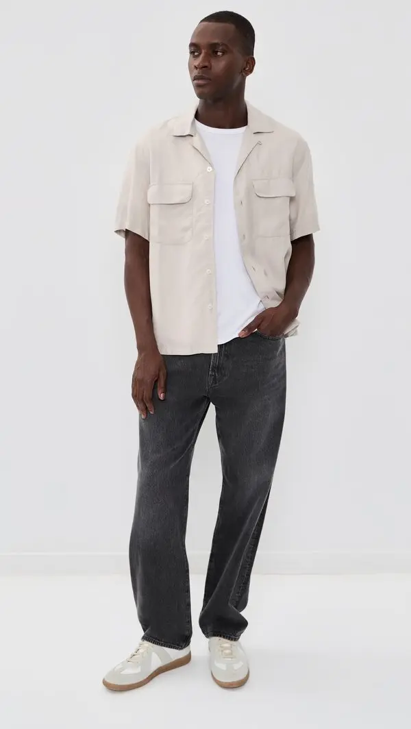 Madewell Short Sleeve Tencel Shirt