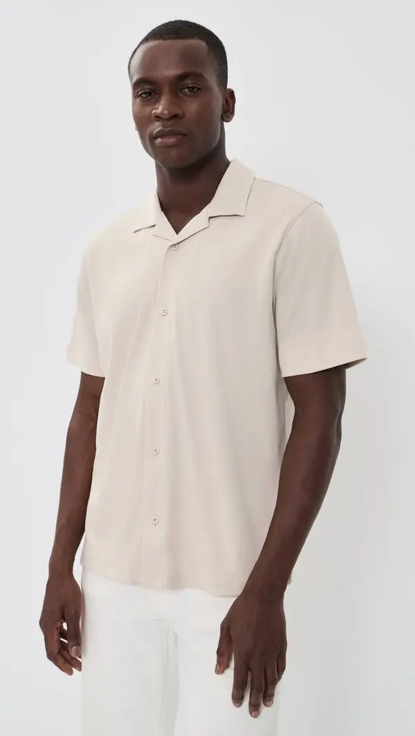RHONE Palms Camp Shirt