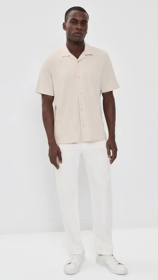 RHONE Palms Camp Shirt