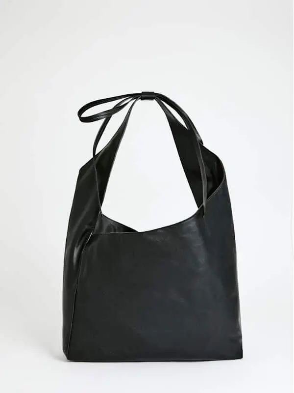 REFORMATION Medium Vittoria Tote Bag - Black