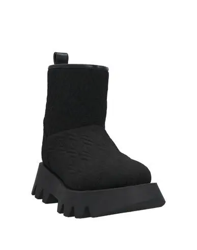 Elisabetta Franchi Quilted Ankle Boots With Lug Sole